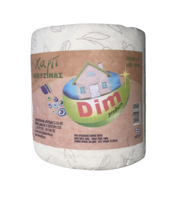 ΡΟΛΟ ΚΟΥΖΙΝΑΣ 3 ΦΥΛΛΟ DIM 800GR ΤΟ ΔΙΚΟ ΜΑΣ ΡΟΛΟ | DIMXARTIKA
